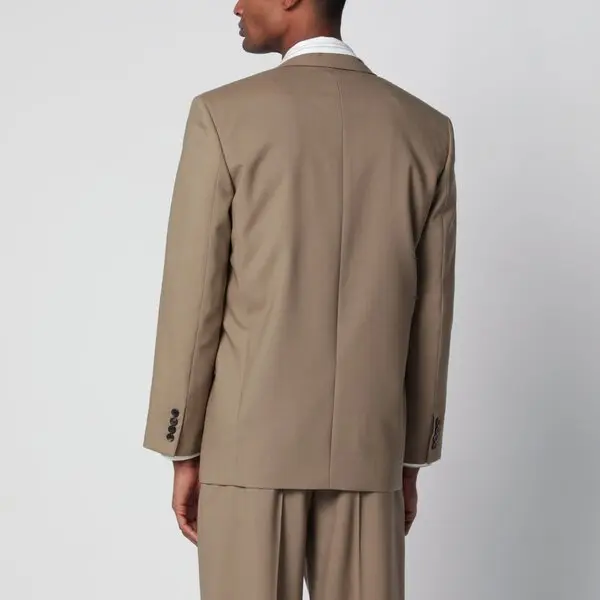 Saint Laurent Single-breasted Wool And Mohair Jacket