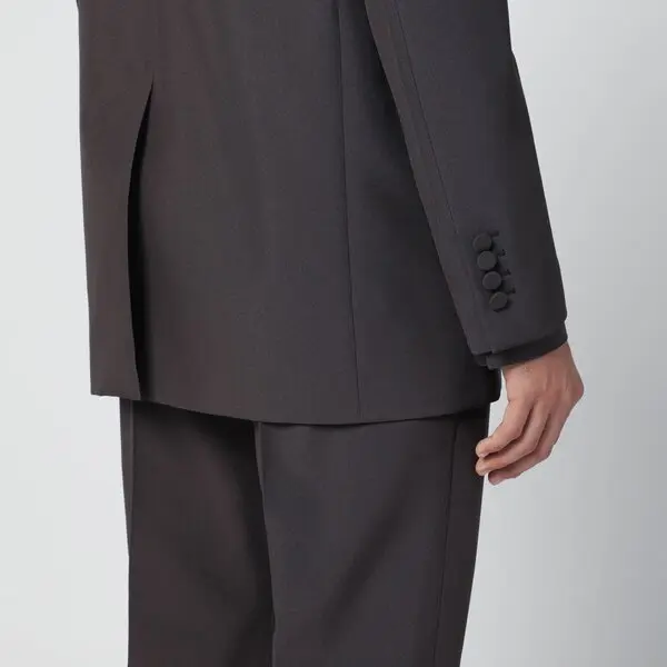 Gucci Double-breasted Jacket In Technical Panama Fabric