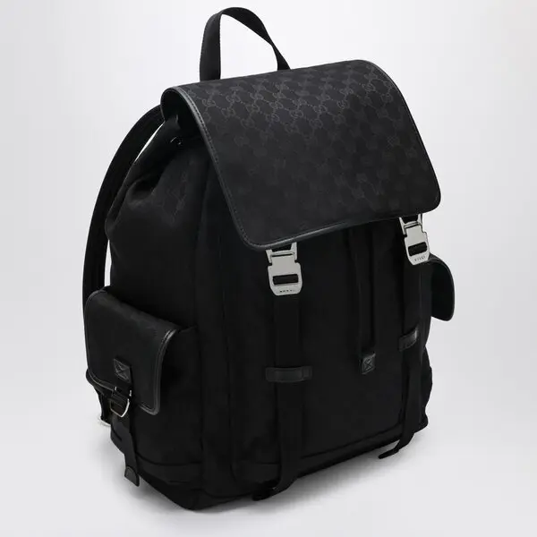 Gucci Large Gg Fabric Backpack