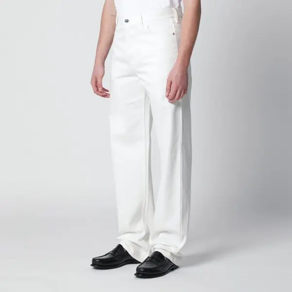 Gucci Cotton Trousers With Horsebit Detail