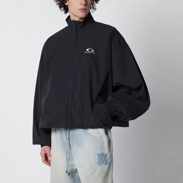 Balenciaga Washed Loop Sports Icon Zip Jacket