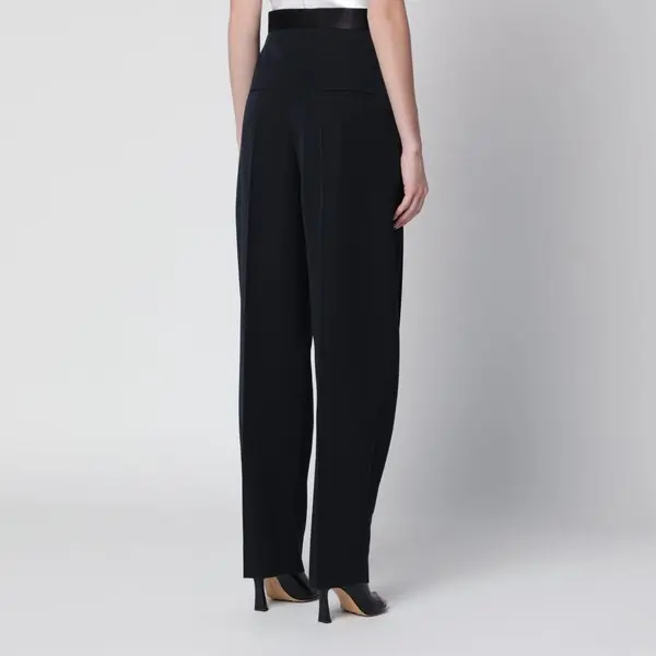 Bottega Veneta Midnight Wool Trousers