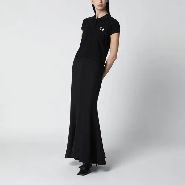 Balenciaga Laurel Classic Polo - Black