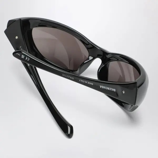 Balenciaga Acetate Sunglasses With Engraved Logo