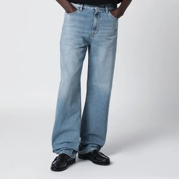 Gucci Loose-fit Washed Denim Jeans