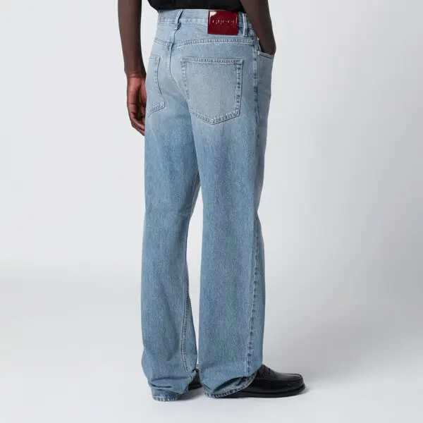 Gucci Loose-fit Washed Denim Jeans
