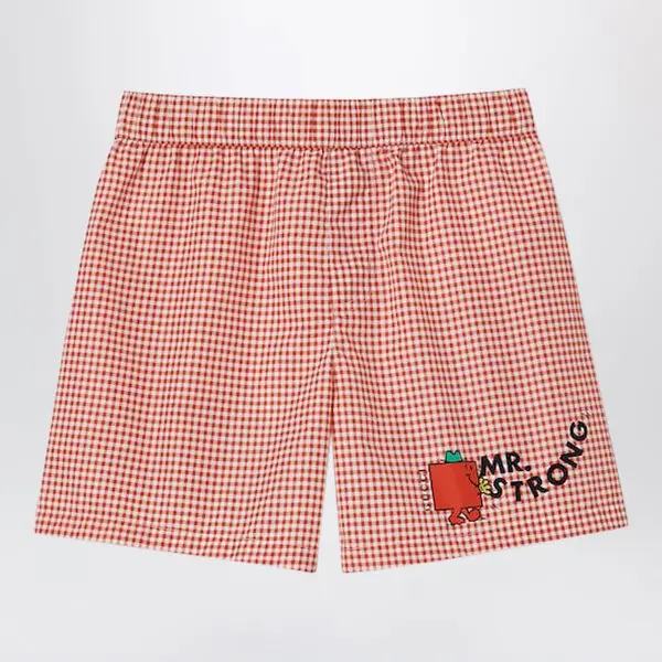 Gucci Cotton Gingham Check Shorts