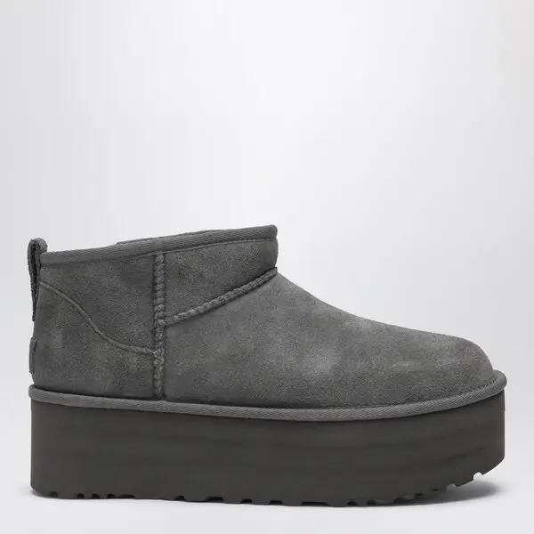 UGG Classic Ultra Mini Platform Boots - Grey