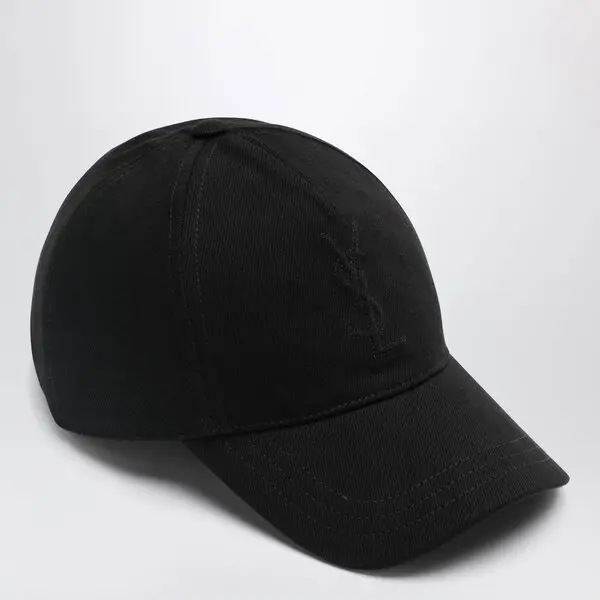 Saint Laurent Cassandre Cotton Baseball Cap