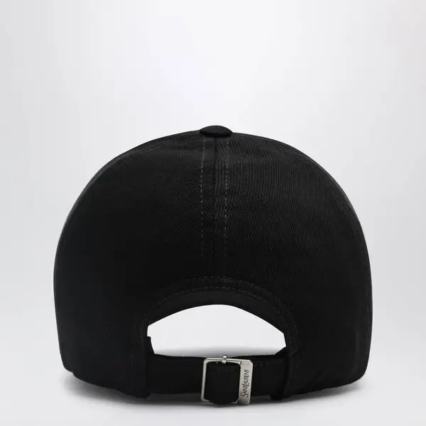 Saint Laurent Cassandre Cotton Baseball Cap