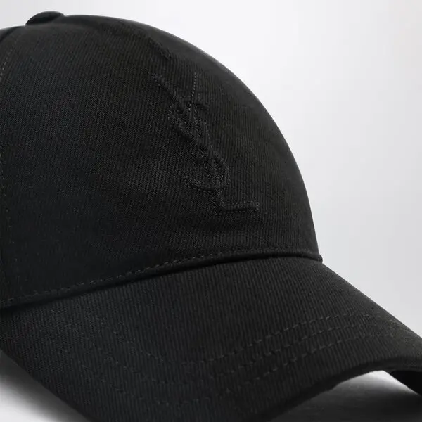 Saint Laurent Cassandre Cotton Baseball Cap