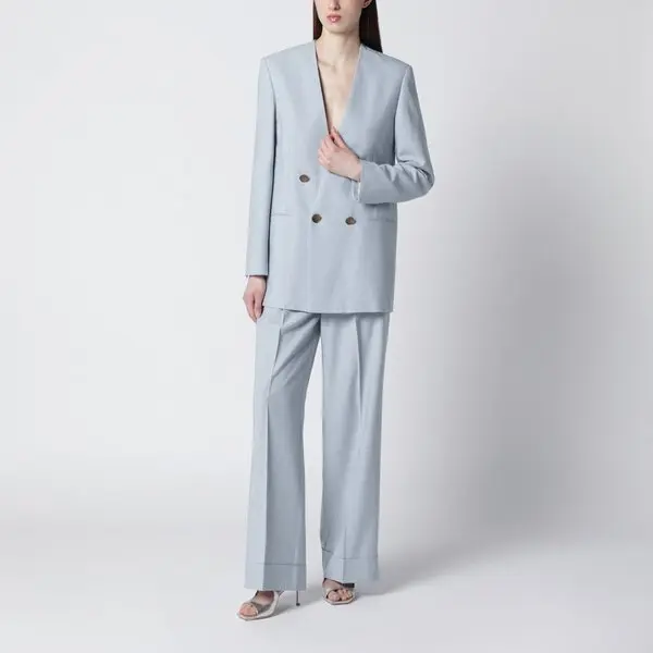 Alberta Ferretti Viscose Blend Trousers