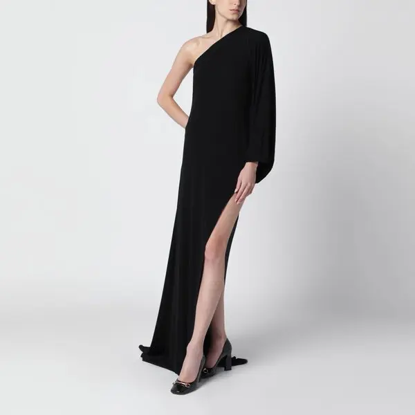 Gucci Long One-shoulder Asymmetrical Viscose Jersey Dress