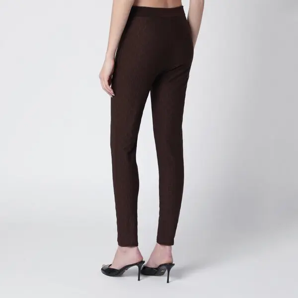 Gucci Gg Jacquard Jersey Leggings