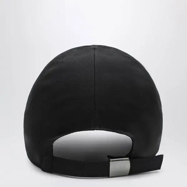 Gucci Cotton Baseball Cap With Gg Trim