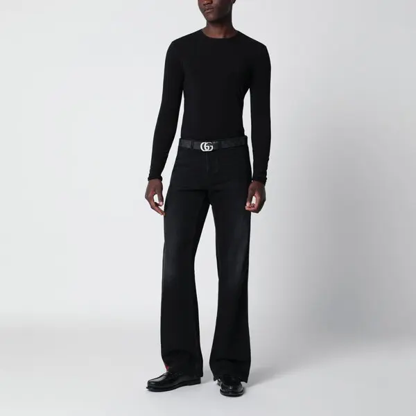 Gucci Crew-neck Knit In Viscose Blend