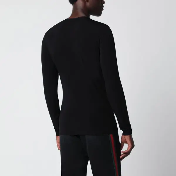 Gucci Crew-neck Knit In Viscose Blend