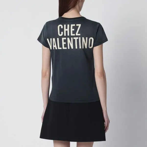 Valentino Garavani Panther Lady T-shirt - Black