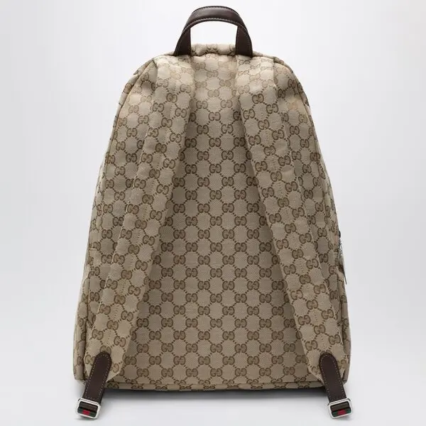 Gucci Large Gg Canvas Backpack