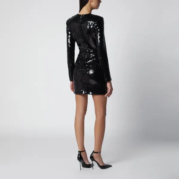 ROTATE BY BIRGER CHRISTENSEN Sequin Embellished Mini Dress