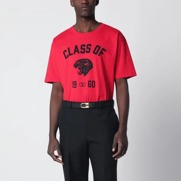 Valentino Garavani T-shirt With Panther Print