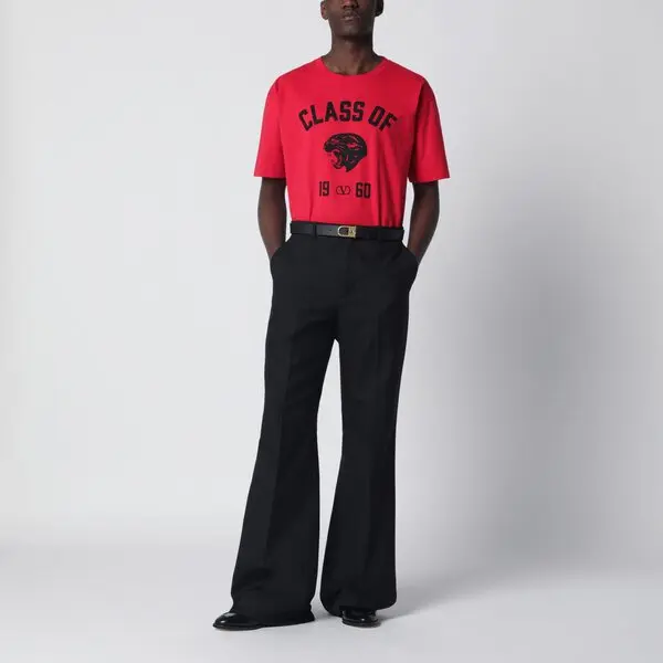 Valentino Garavani T-shirt With Panther Print