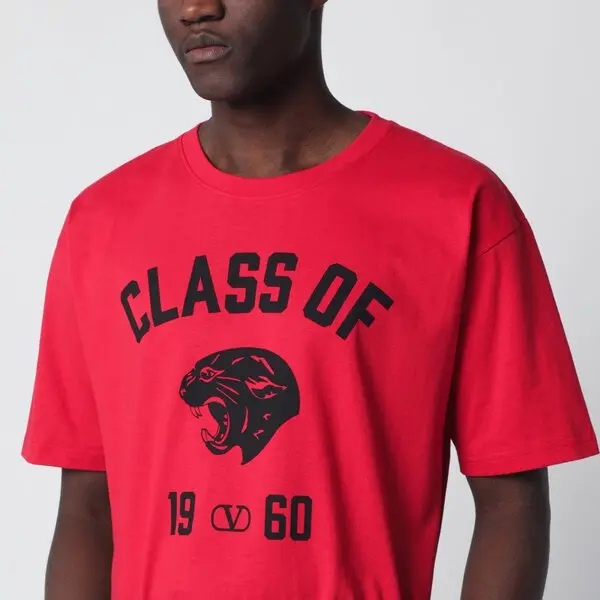 Valentino Garavani T-shirt With Panther Print