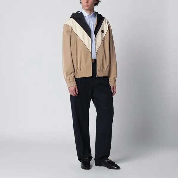 Valentino Garavani Navy Cotton Trousers
