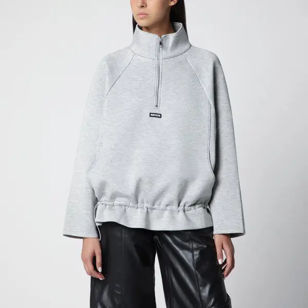 ROTATE BY BIRGER CHRISTENSEN Half Zip Scuba Jacket
