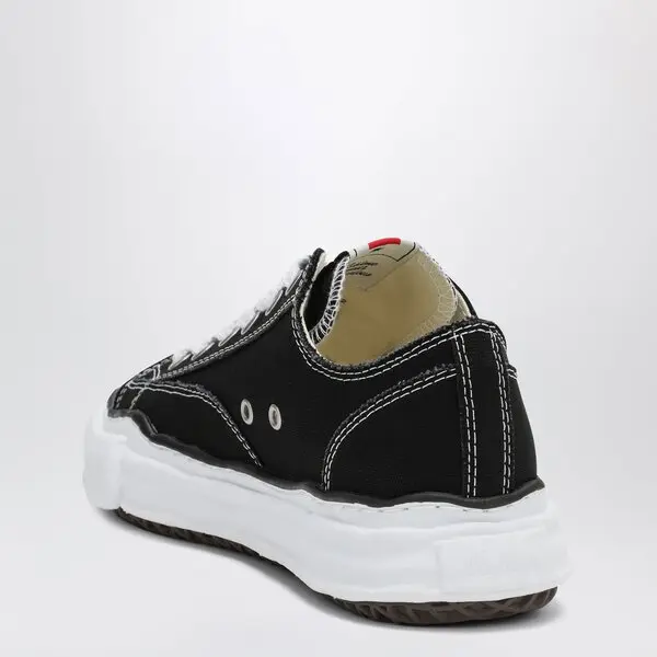 Mihara Yasuhiro Peterson Canvas Low Top Sneakers - Black