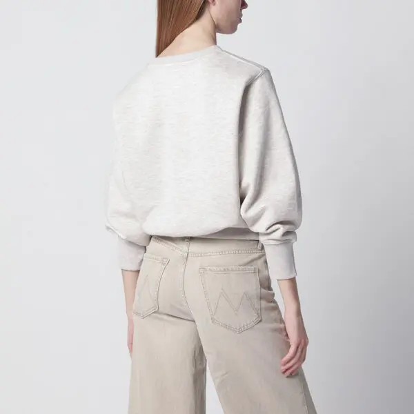 ANINE BING Harry Shrunken La Mélange Sweatshirt