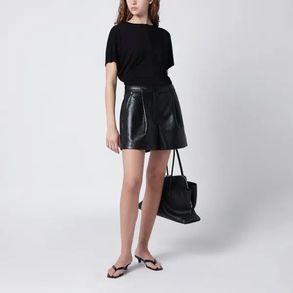 ANINE BING Stretch Viscose Jersey T-shirt