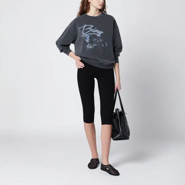ANINE BING Spencer Eagle Washed Sweatshirt