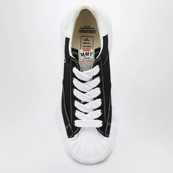 Mihara Yasuhiro Blakey Low Canvas Sneakers - Black
