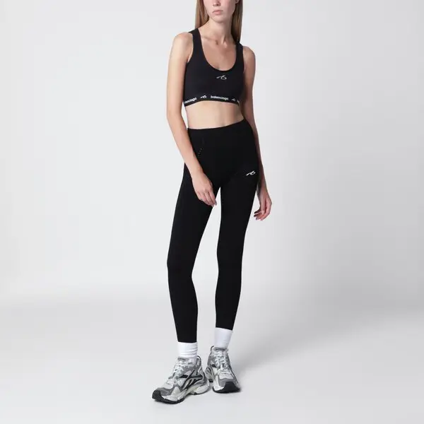 Balenciaga Techwear Bra Top In Technical Fabric