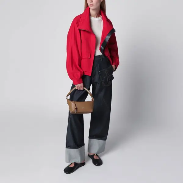Loewe Cala Mini Bag In Nappa Lambskin Leather - Brown