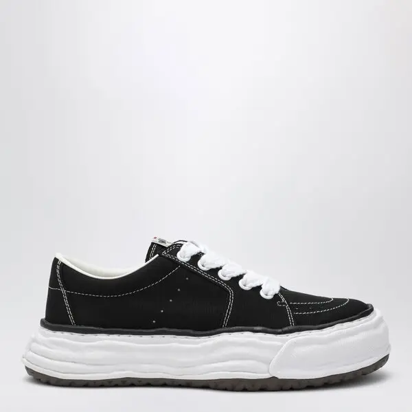 Mihara Yasuhiro Canvas Low Top Sneakers - Black