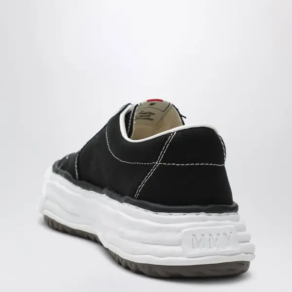 Mihara Yasuhiro Canvas Low Top Sneakers - Black