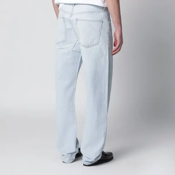 AGOLDE 90s Straight-leg Mid-rise Jeans In Denim - Light Blue