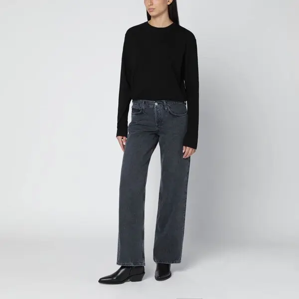 AGOLDE Organic Cotton Long Sleeve Top