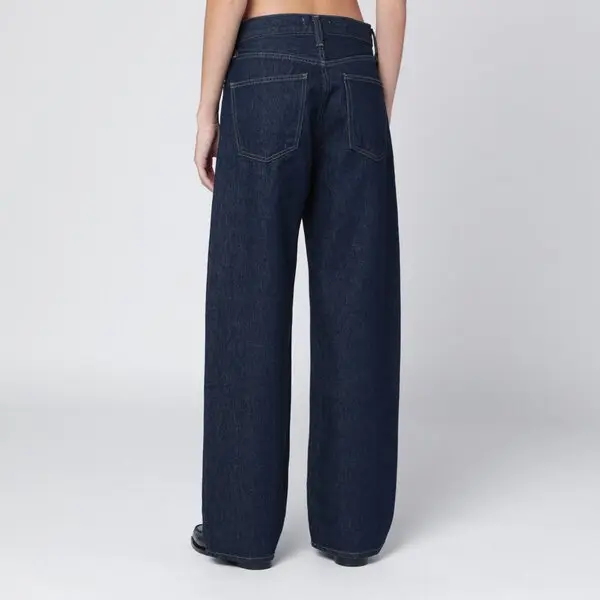 AGOLDE Dark Indigo Regenerated Cotton Denim Jeans