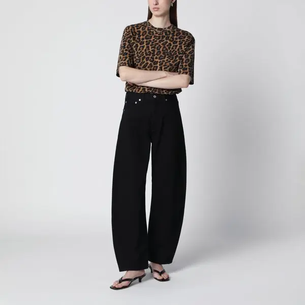 AGOLDE Luna Jeans In Cover Denim - Black