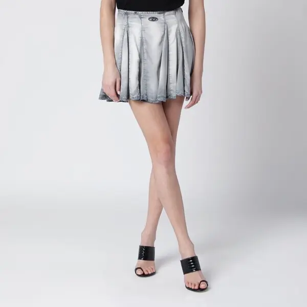 DIESEL® De-spiki Stonewashed Lyocell Skirt