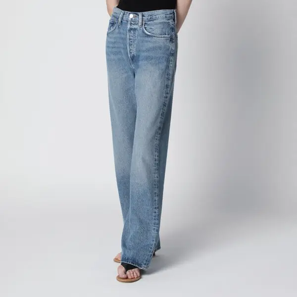 AGOLDE Vintage Loose Jeans In Medium Indigo Denim - Blue