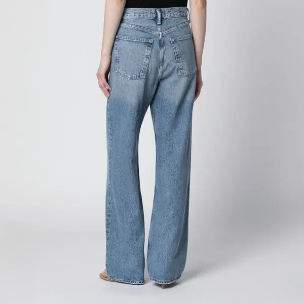 AGOLDE Vintage Loose Jeans In Medium Indigo Denim - Blue