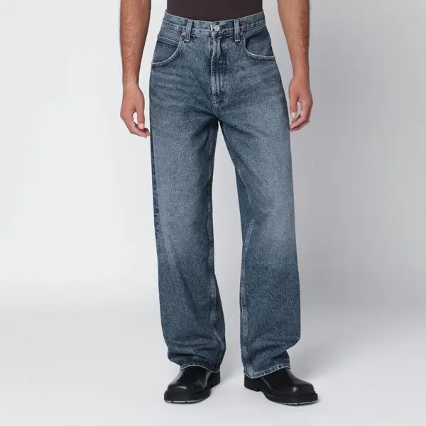 AGOLDE Wide Dark Vintage Indigo Fusion Jeans - Blue