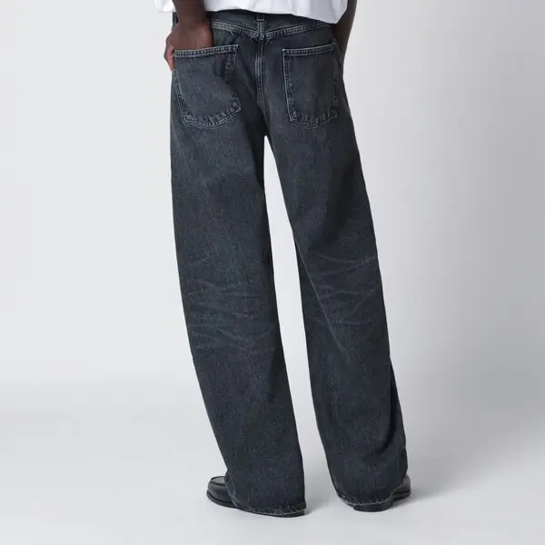 AGOLDE Dark Washed Afton Jeans - Black