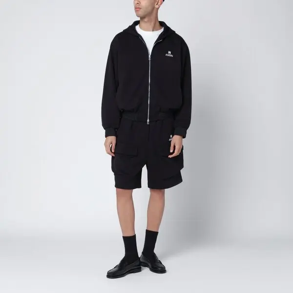 Amiri Cotton-blend Zip Sweatshirt
