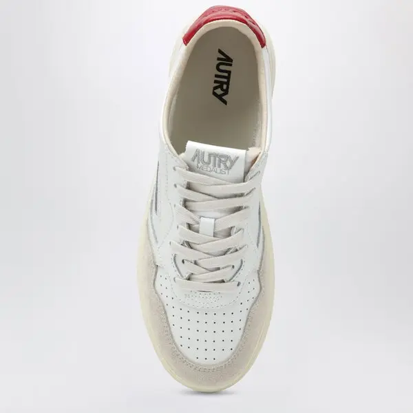 AUTRY Medalist Low Sneakers In Leather And Suede - White