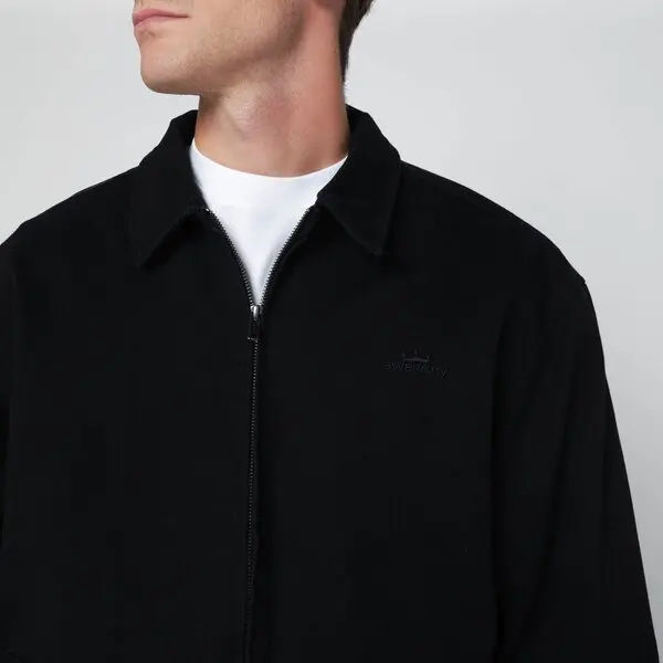 AWAKE NY Zip-up Overshirt With Logo